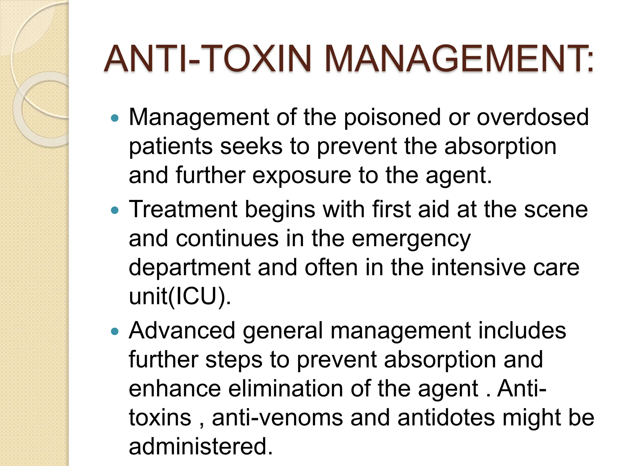 Anti toxins principle and their uses advantages and disadvantages | PPTX