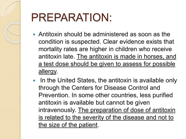 Anti toxins principle and their uses advantages and disadvantages ...