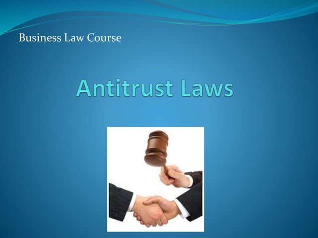 Antitrust | PPTX