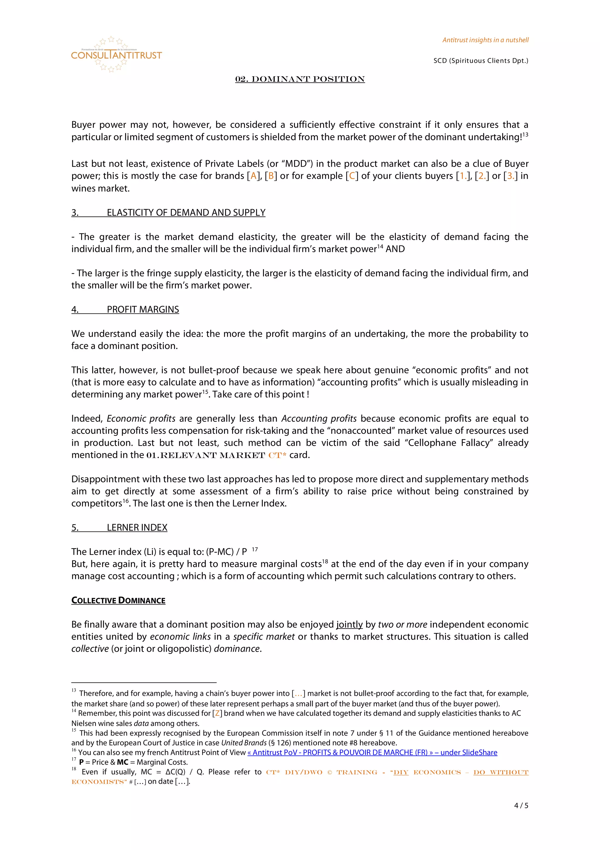 Antitrust IiaN - DOMINANT POSITION (EN) | PDF