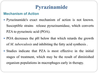Anti tubercular drugs | PPTX