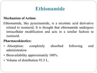 Anti tubercular drugs | PPTX