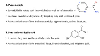 Antitubercular Agents | PPTX | Chemistry | Science