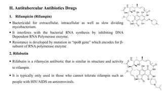 Antitubercular Agents | PPTX | Chemistry | Science