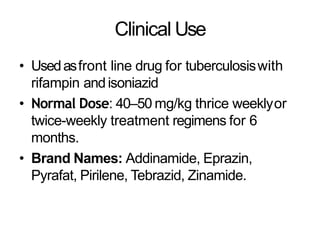 Antitubercular Drug | PPTX