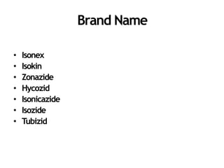 Antitubercular Drug | PPTX