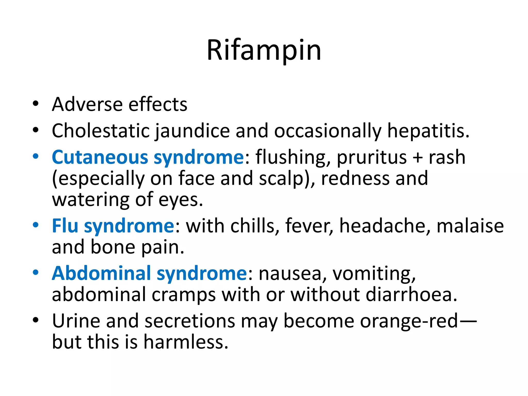 Antitubercular drugs | PPTX