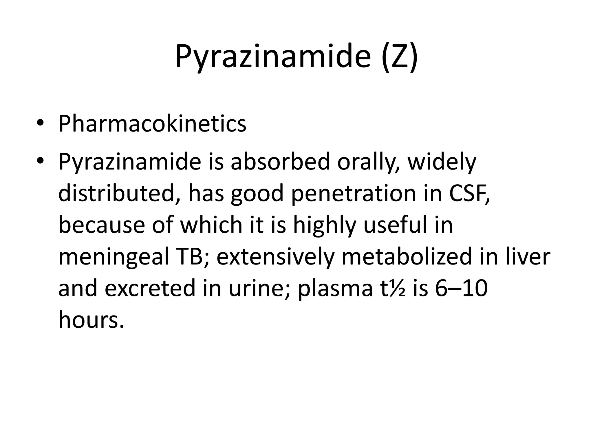 Antitubercular drugs | PPTX