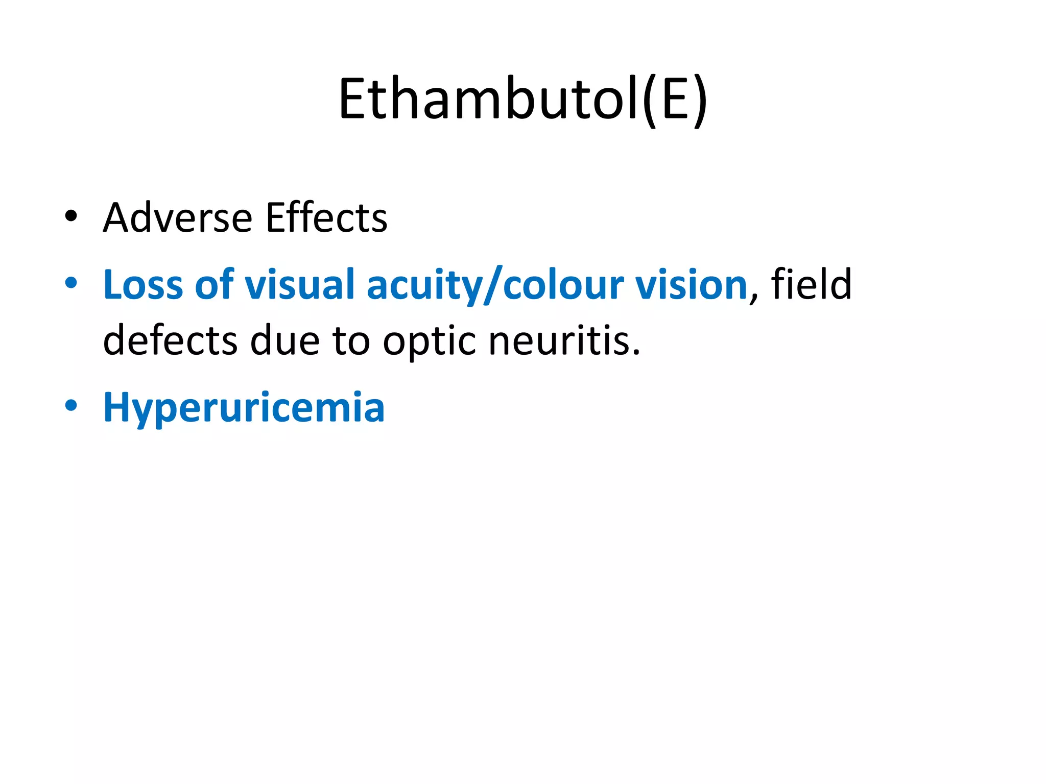 Antitubercular drugs | PPTX