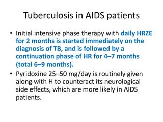 Antitubercular drugs | PPTX