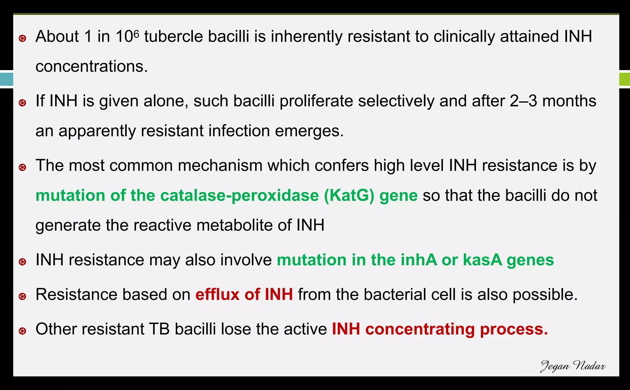 Anti tubercular drugs | PDF