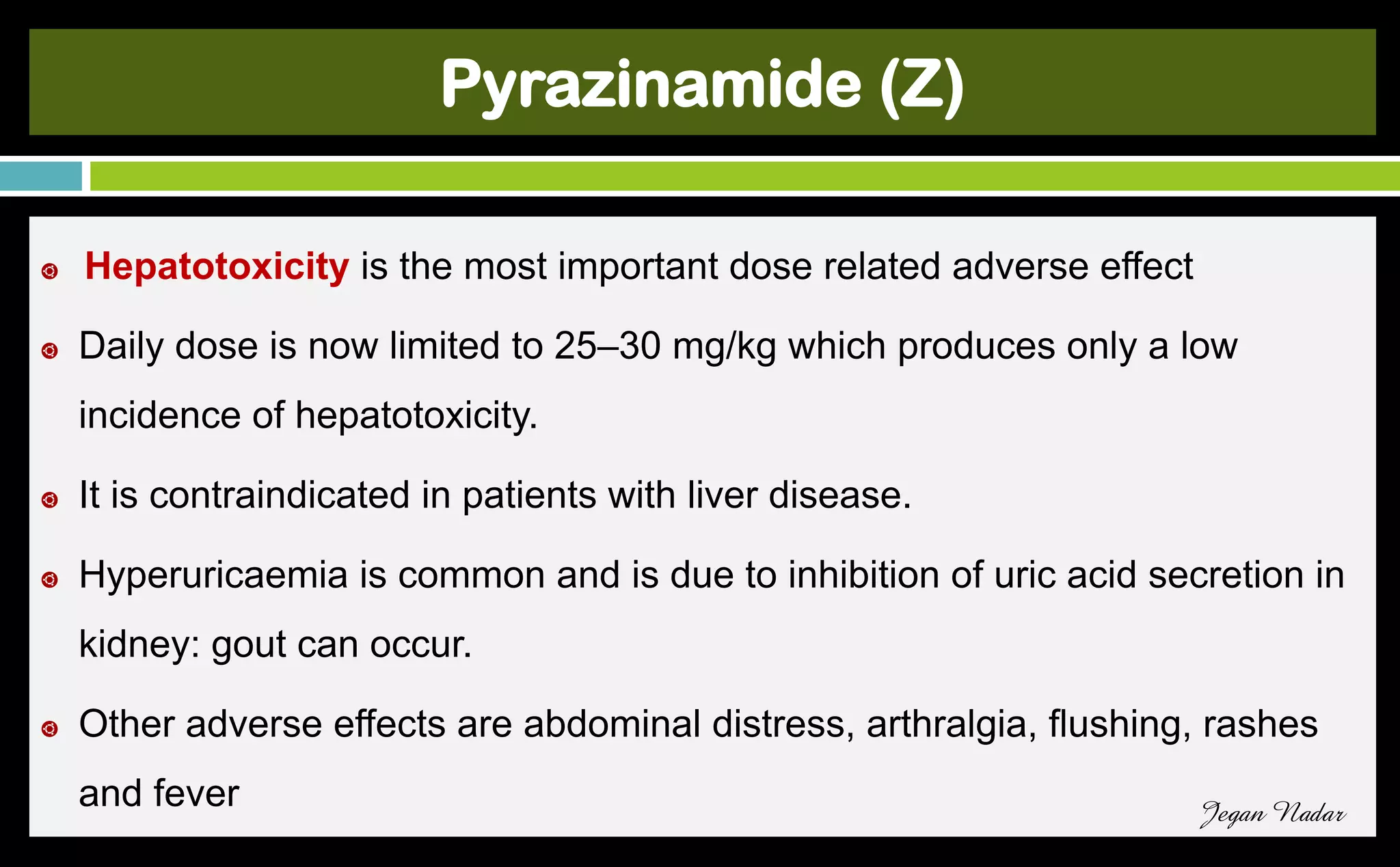Anti tubercular drugs | PDF