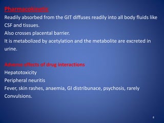 Antitubercular drugs. | PPT