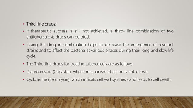Antitubercular drugs | PPT