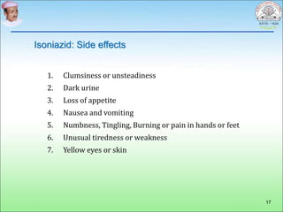 Antitubercular Drugs Shahare HV | PDF