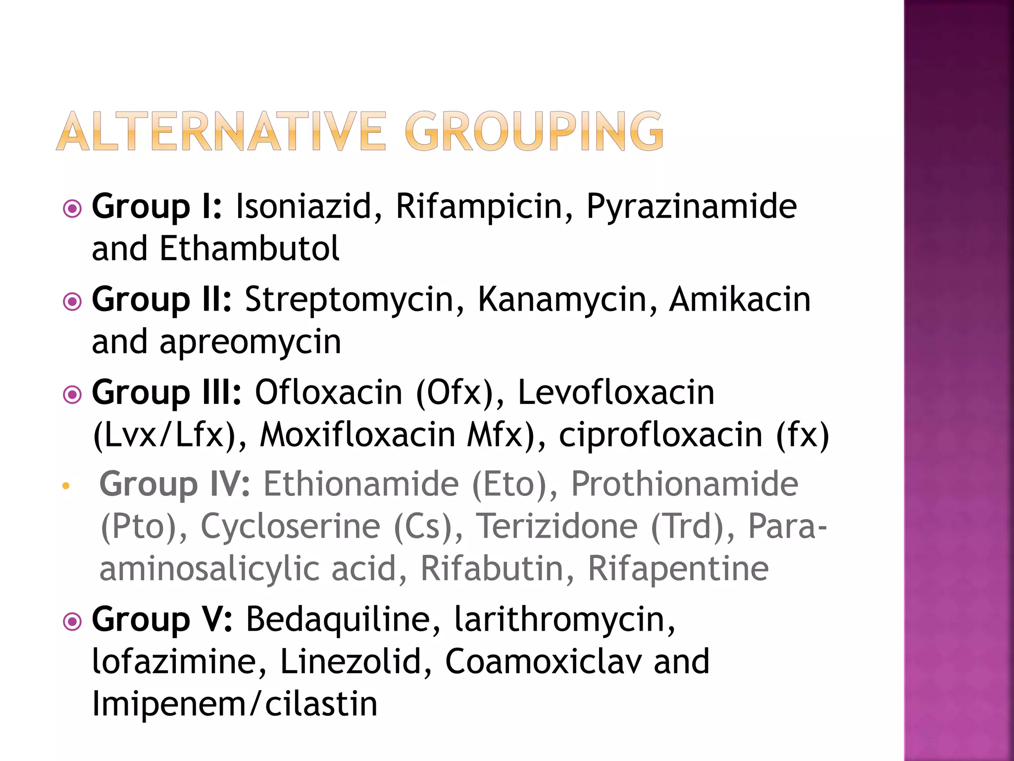 Pharmacology of Antitubercular Drugs | PPTX