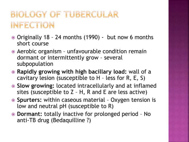 Pharmacology of Antitubercular Drugs | PPTX
