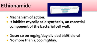 Antituberculosis drugs | PPTX
