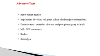 Antituberculosis Drugs As Per Tripathi Pptx