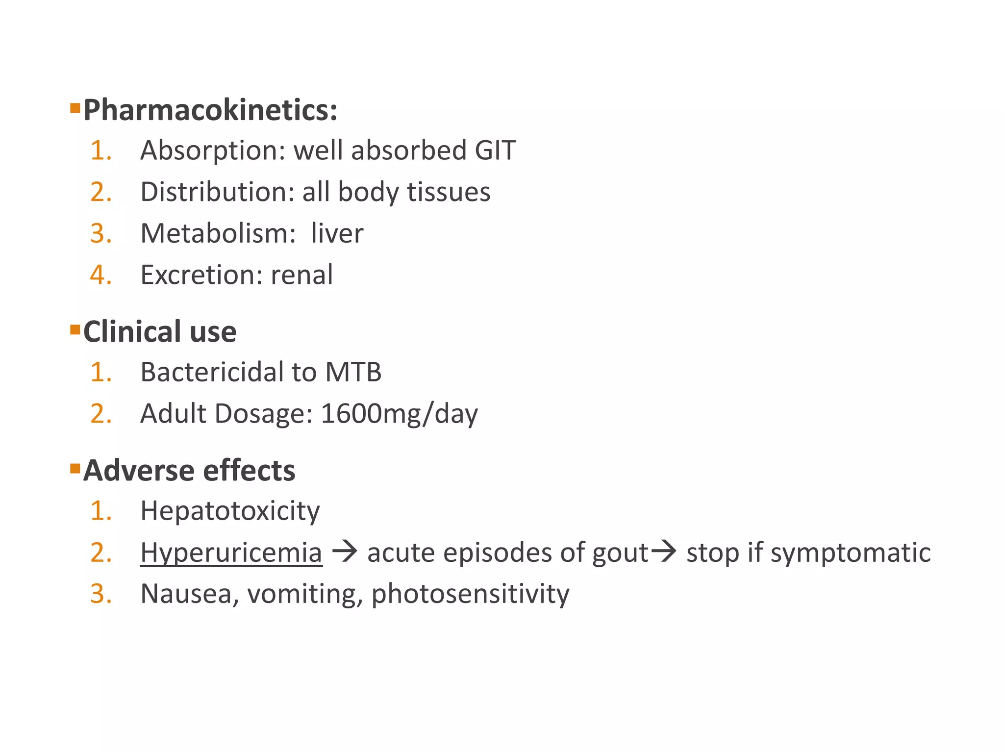 Anti tuberculosis therapy ( att) | PPTX