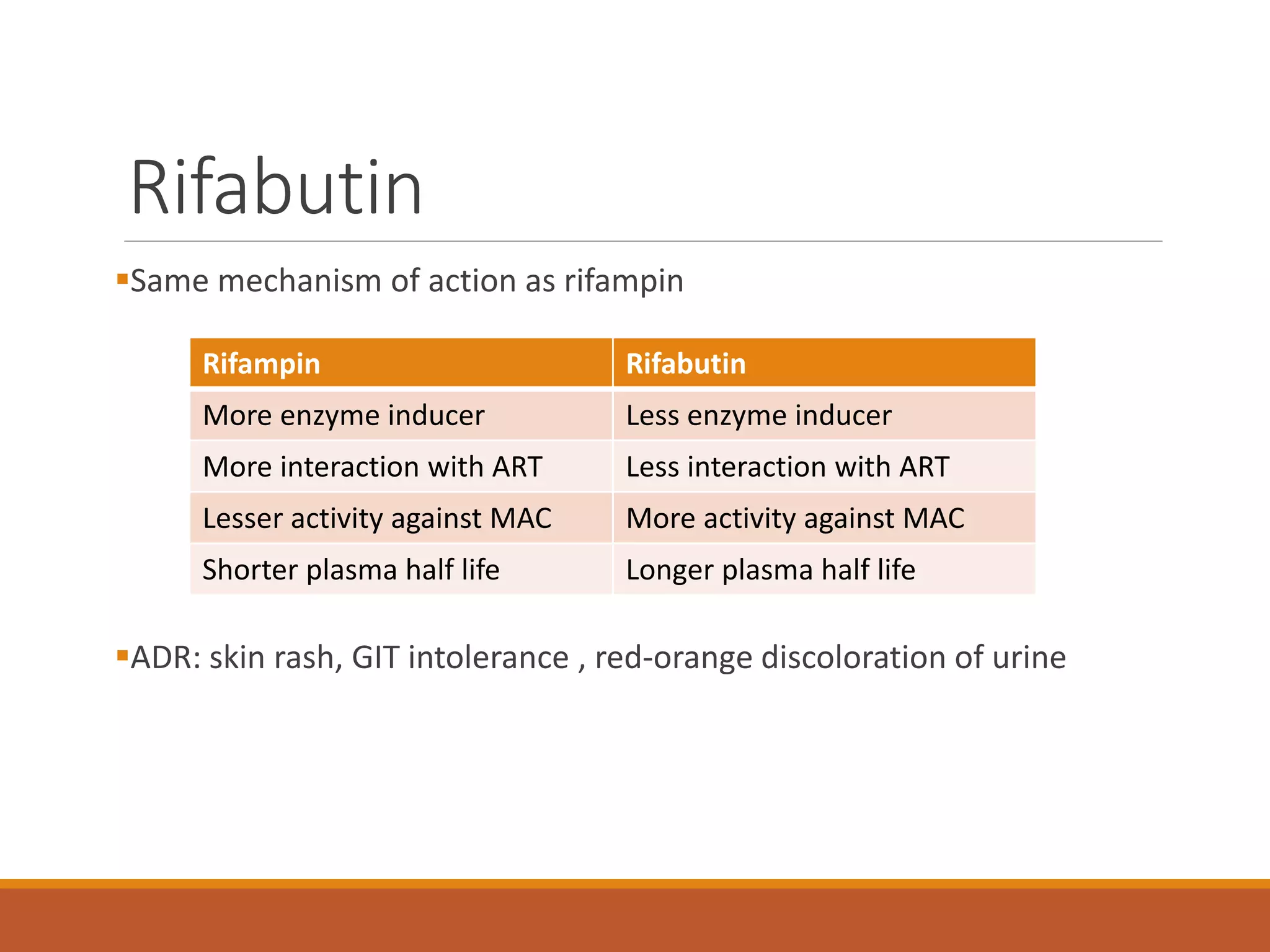 Anti tuberculosis therapy ( att) | PPTX