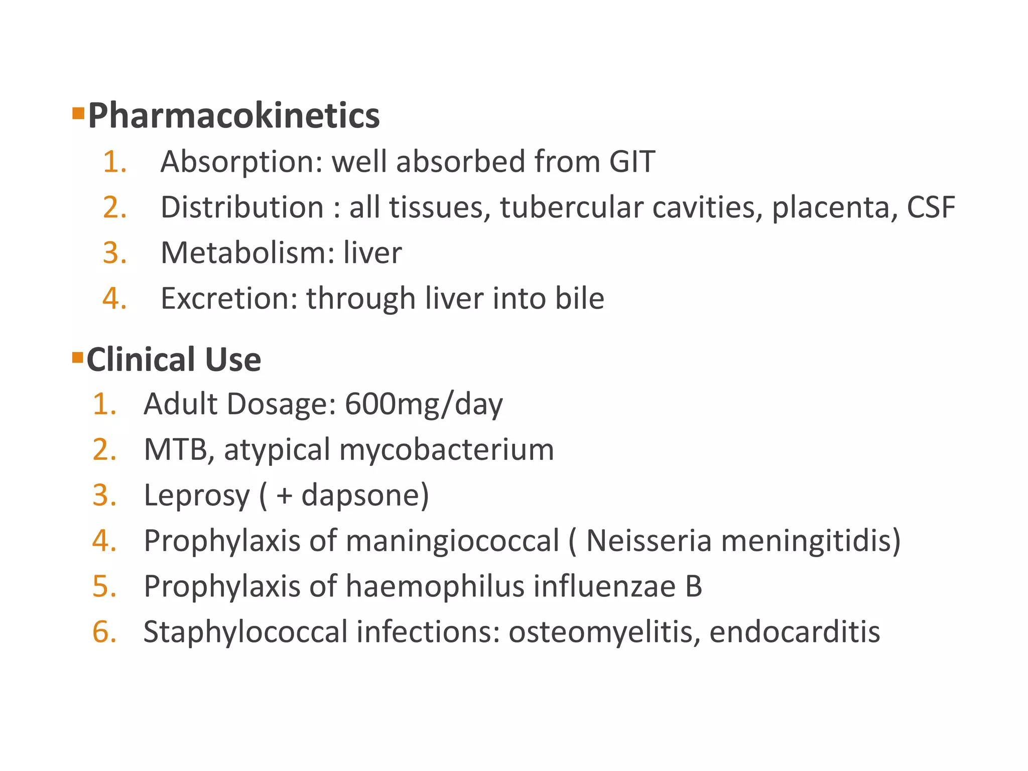 Anti tuberculosis therapy ( att) | PPTX