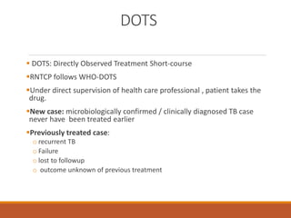 Anti tuberculosis therapy ( att) | PPTX