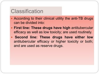 Anti tuberular agents | PPT