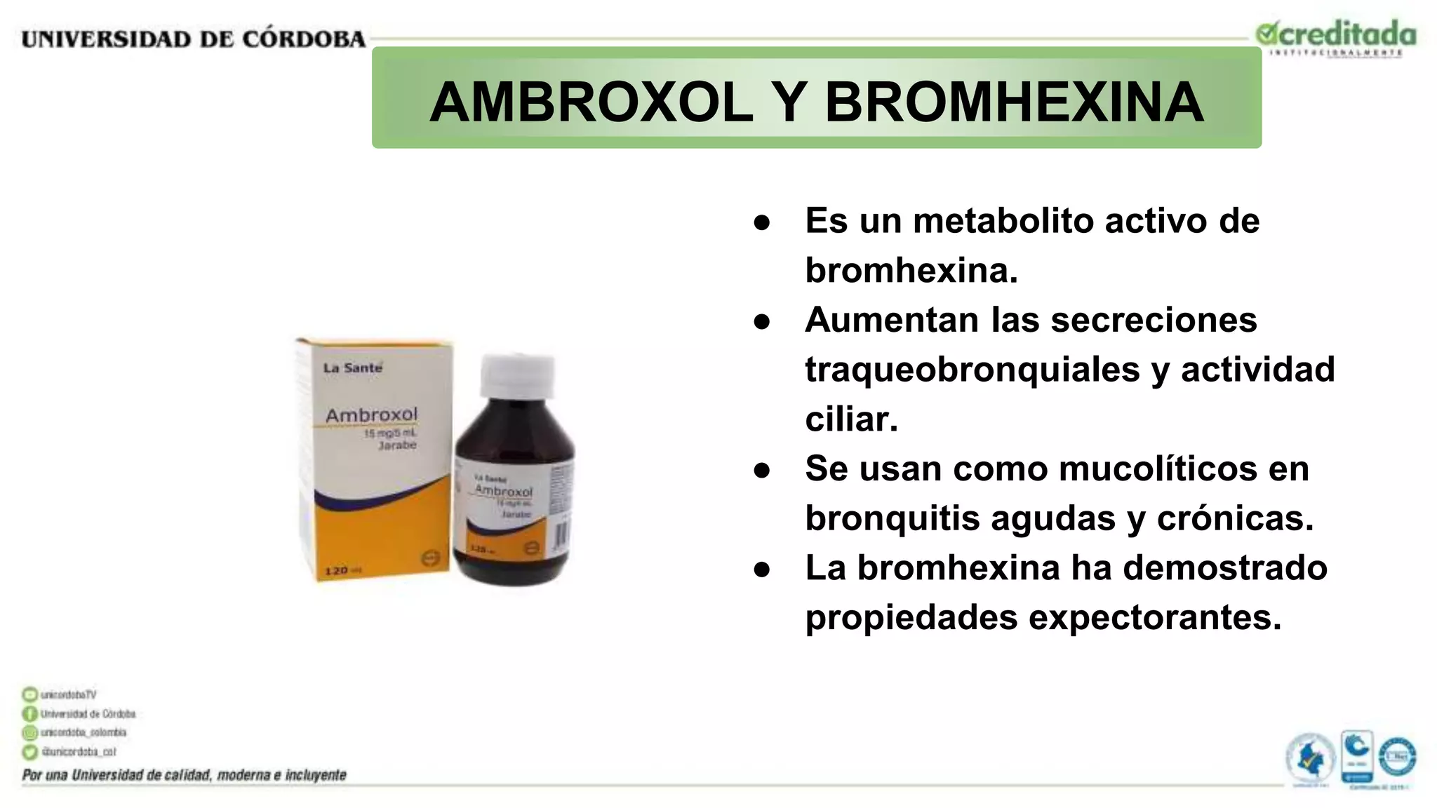 ANTITUSIVOS, EXPECTORANTES Y MUCOLITICOS..pptx