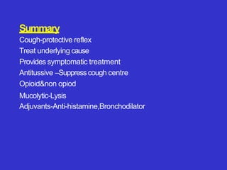 Antitussive | PPTX