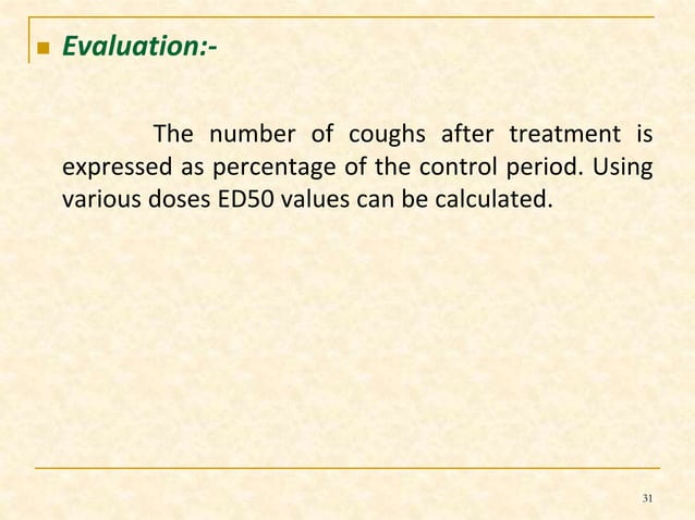 Antitussive mechanism ppt | PPTX