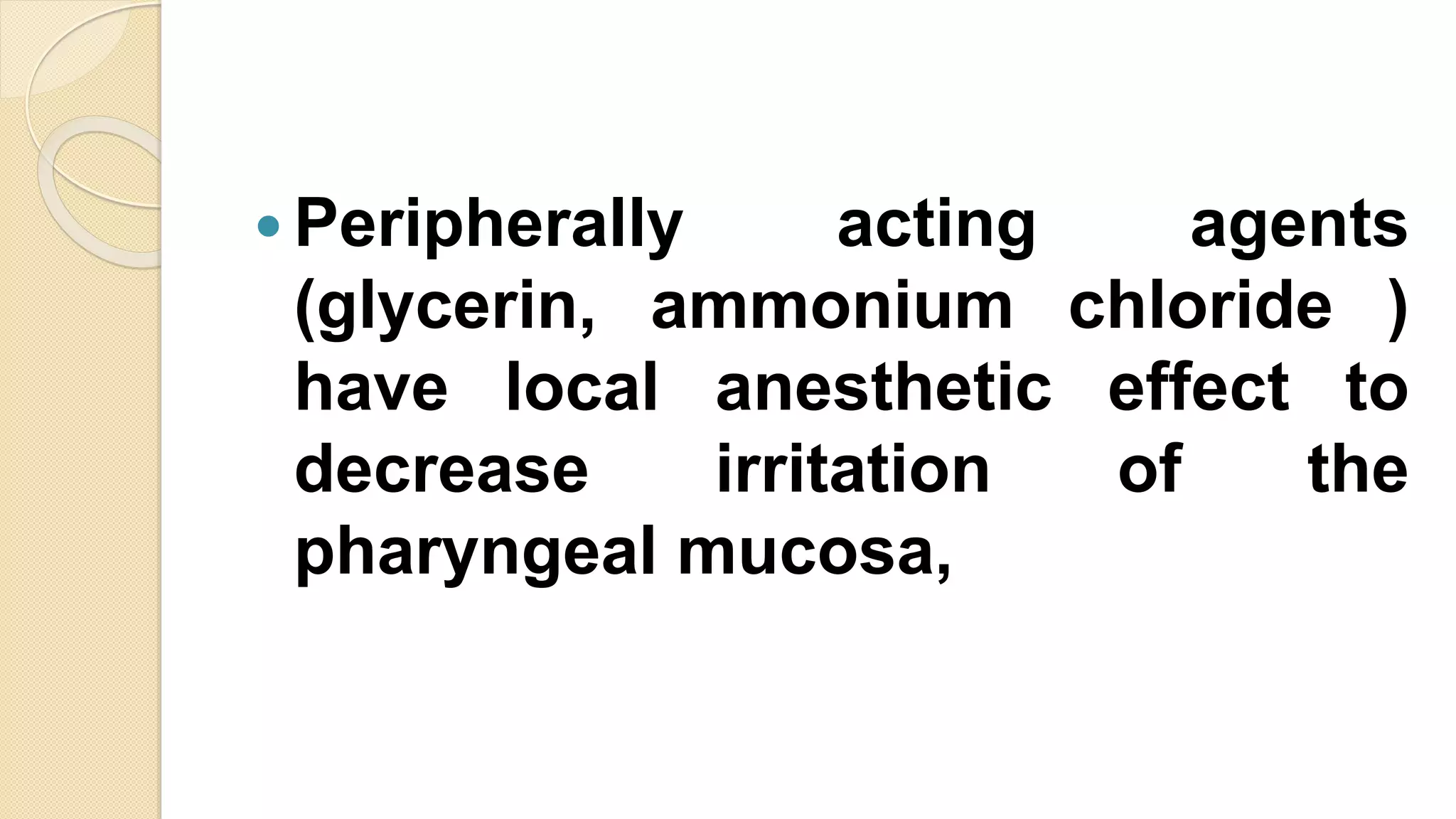 Antitussive Drugs | PPTX