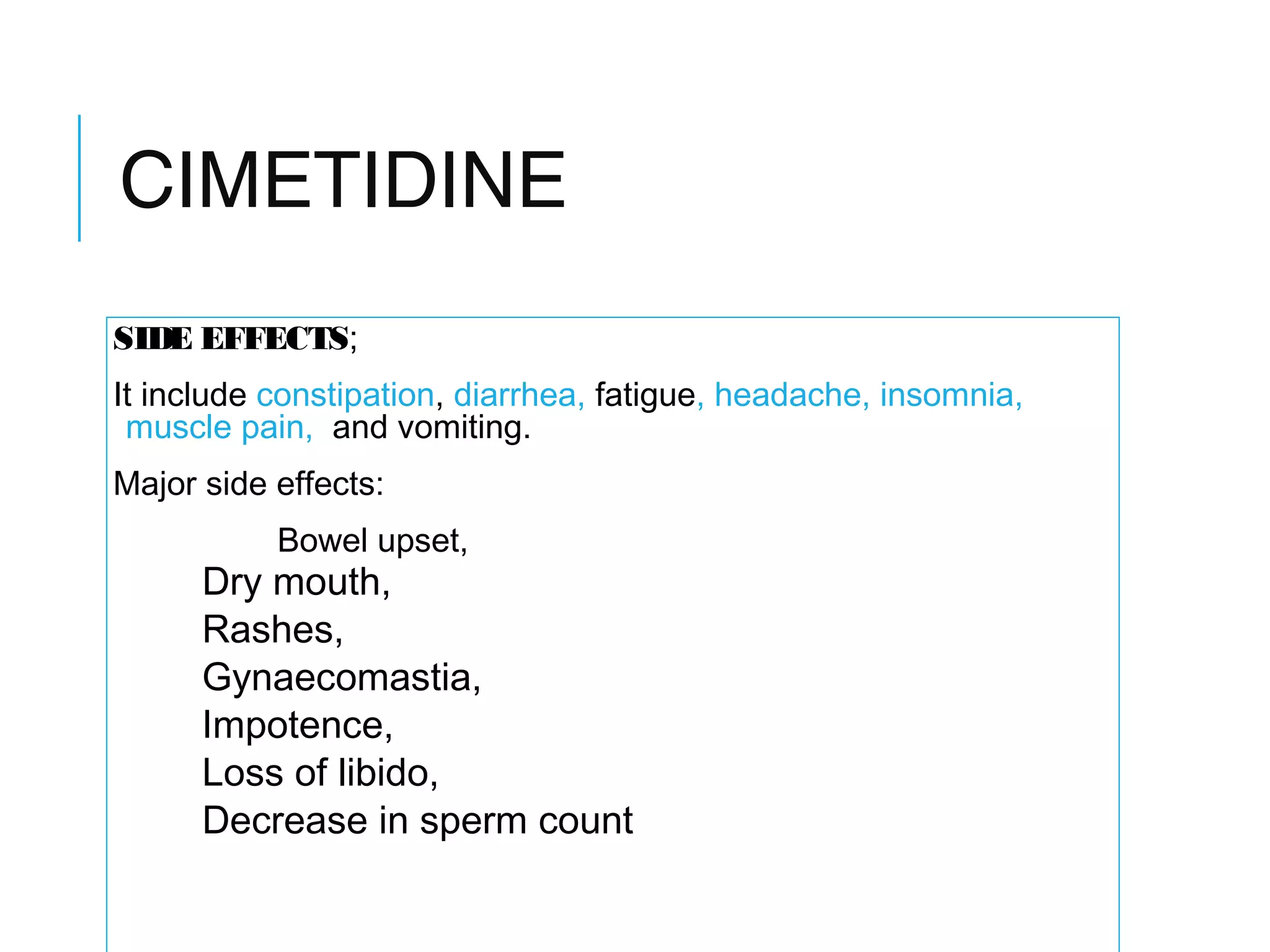 Pharmacology of anti ulcer drugs | PPT