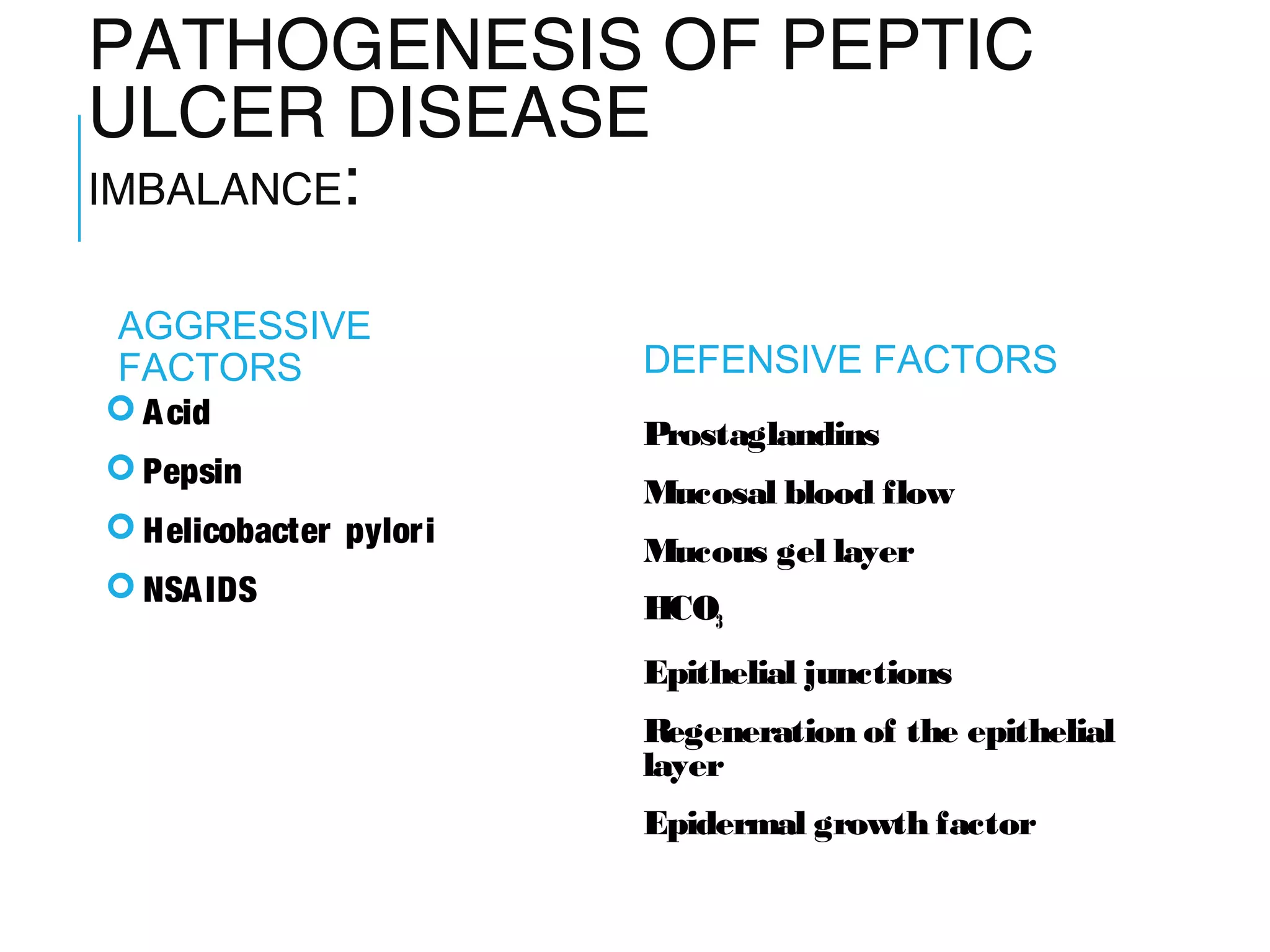 Pharmacology of anti ulcer drugs | PPT