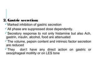 Pharmacology of anti ulcer drugs | PPT