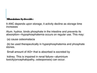 Pharmacology of anti ulcer drugs | PPT