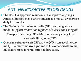 Antiulcer converted | PPT