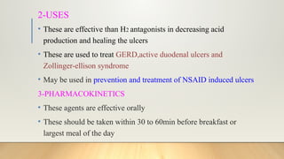 Antiulcer agents (Agents used to treat peptic ulcers) | PPTX