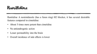Anti ulcer drug Pharmacology | PPT