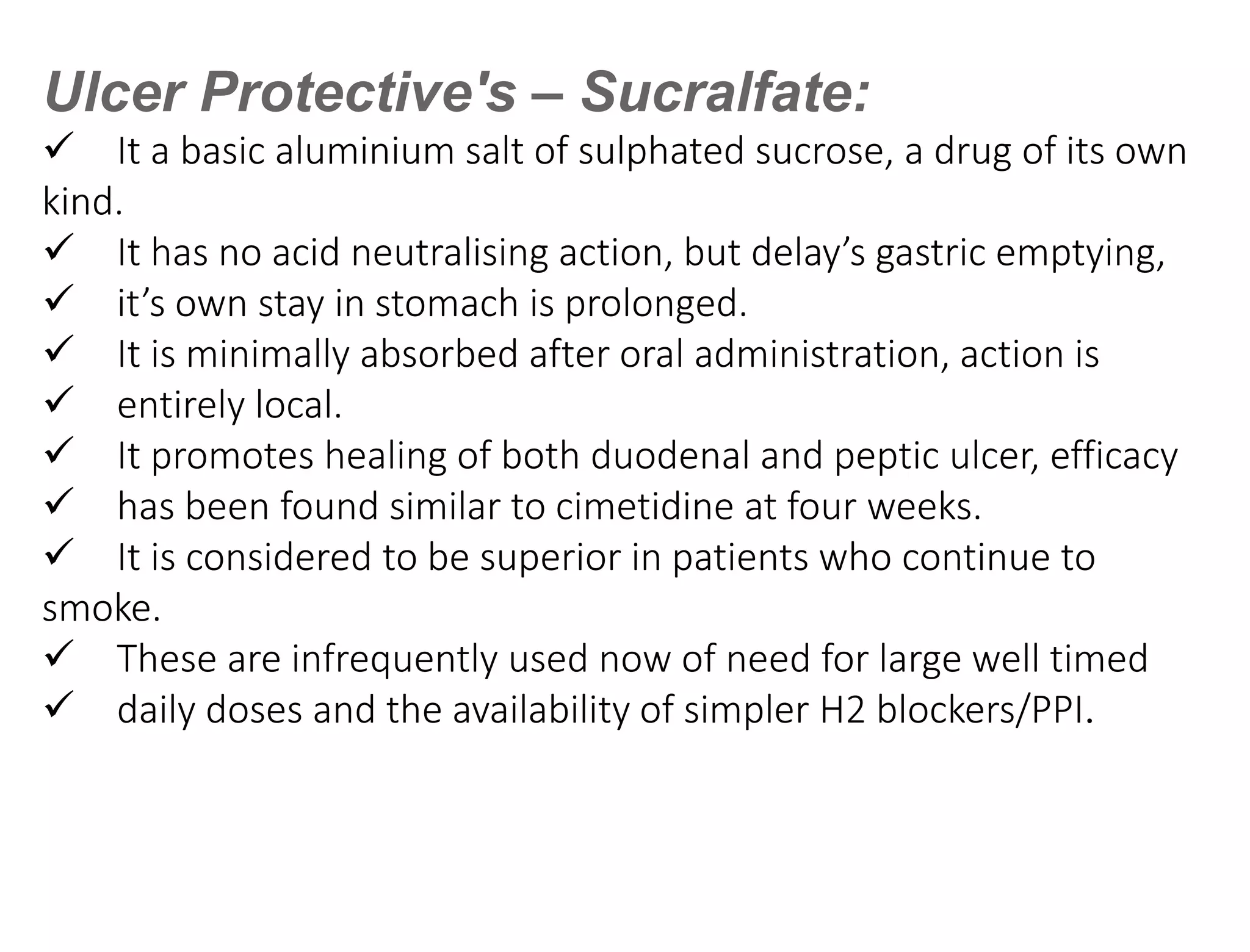 Anti ulcer drug | PPTX