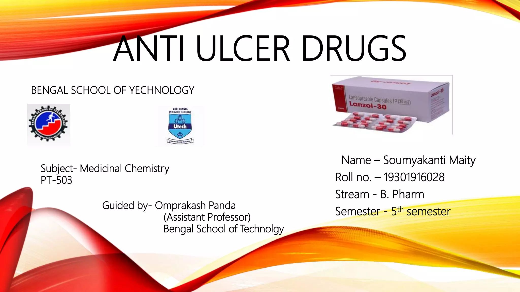 Anti ulcer drugs | PPT