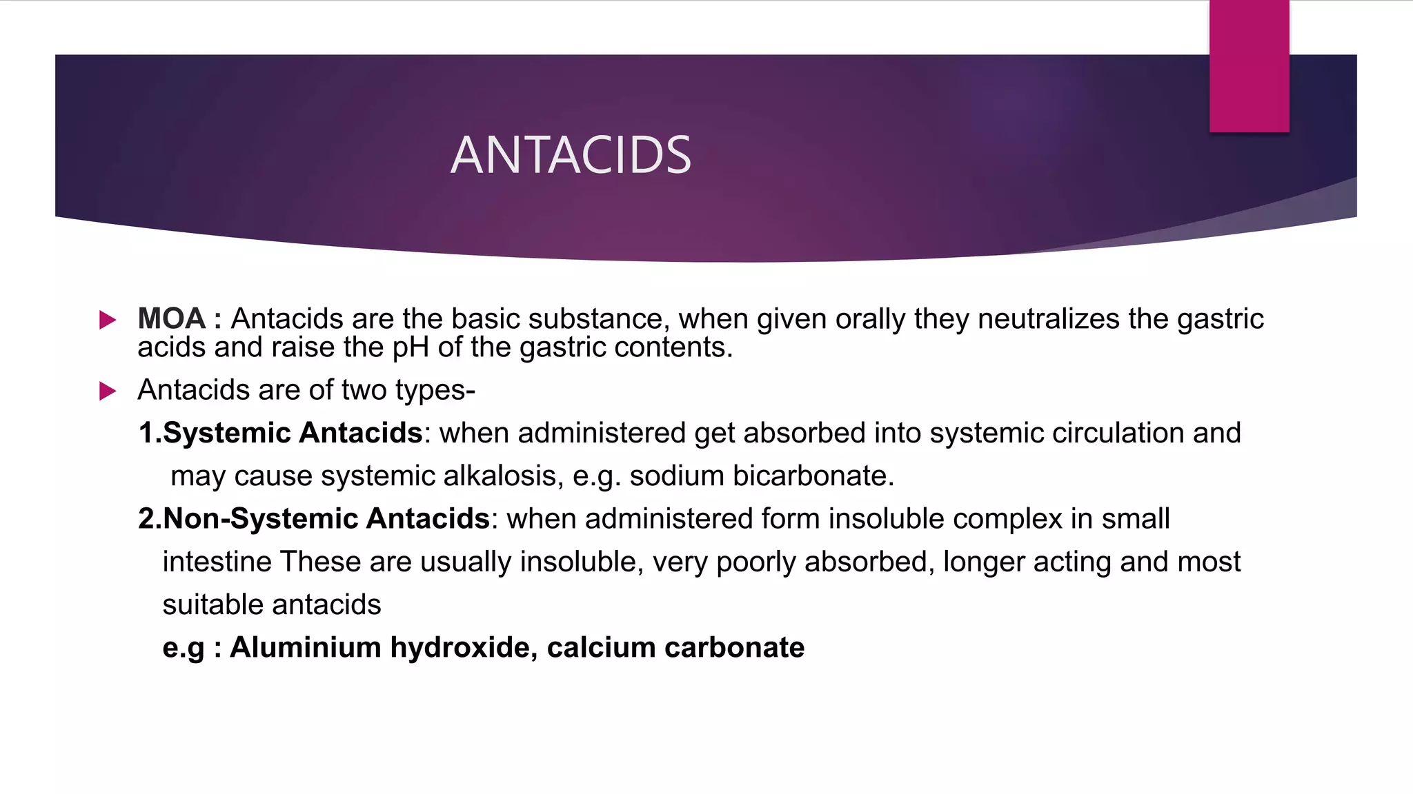 ANTIULCER DRUGS and RECENT ADVANCES.pptx