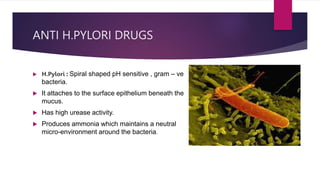 ANTIULCER DRUGS and RECENT ADVANCES.pptx