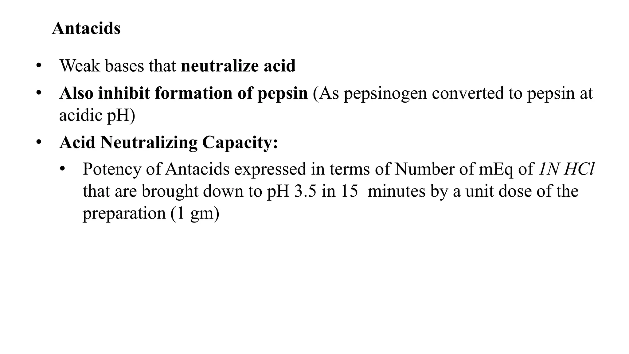 Anti Ulcer drugs pharmacology and classification | PPTX