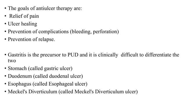 Anti Ulcer drugs pharmacology and classification | PPTX | Digestive ...