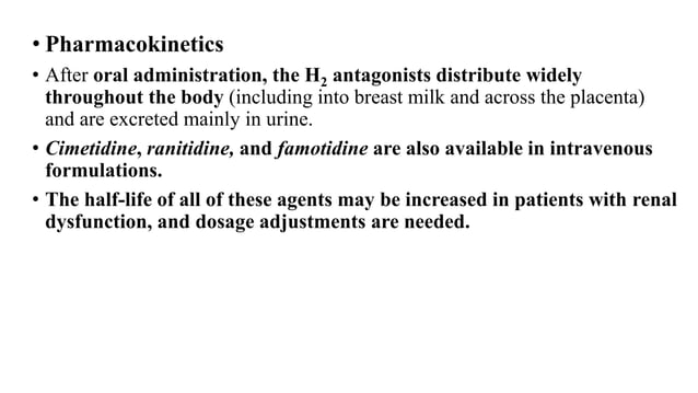 Anti Ulcer drugs pharmacology and classification | PPTX | Digestive ...