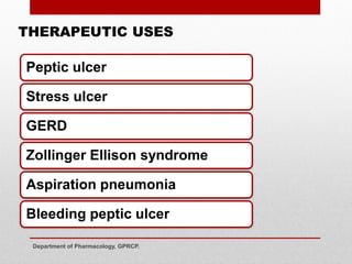 ANTI ULCER DRUGS | PDF