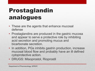 ANTI ULCER DRUGS | PDF