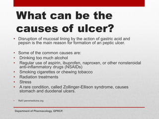 ANTI ULCER DRUGS | PDF