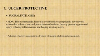 Antiulcer drugs | PPTX